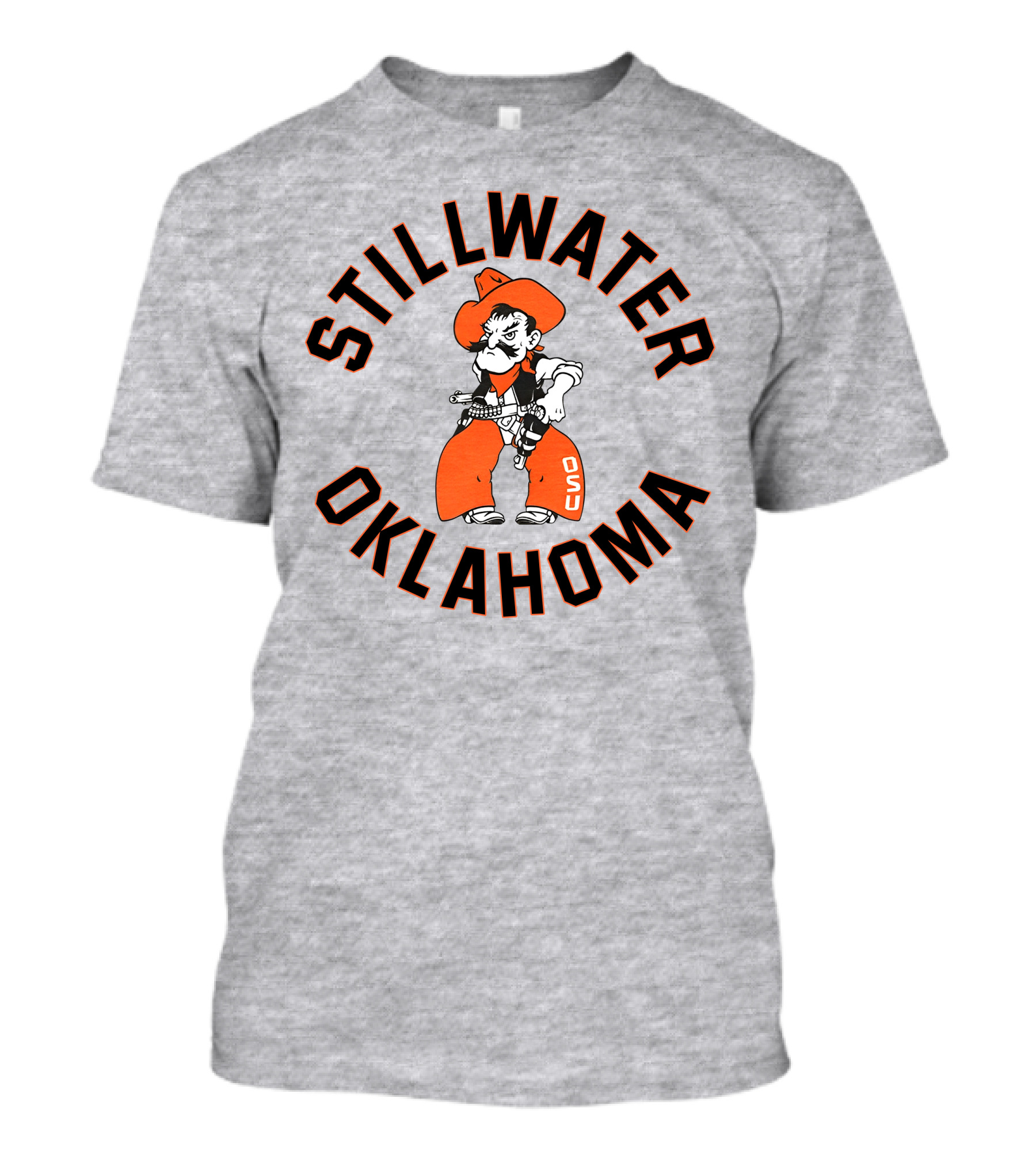 Charlie Hustle Merch Stillwater Oklahoma OSU Cowboy T-Shirt