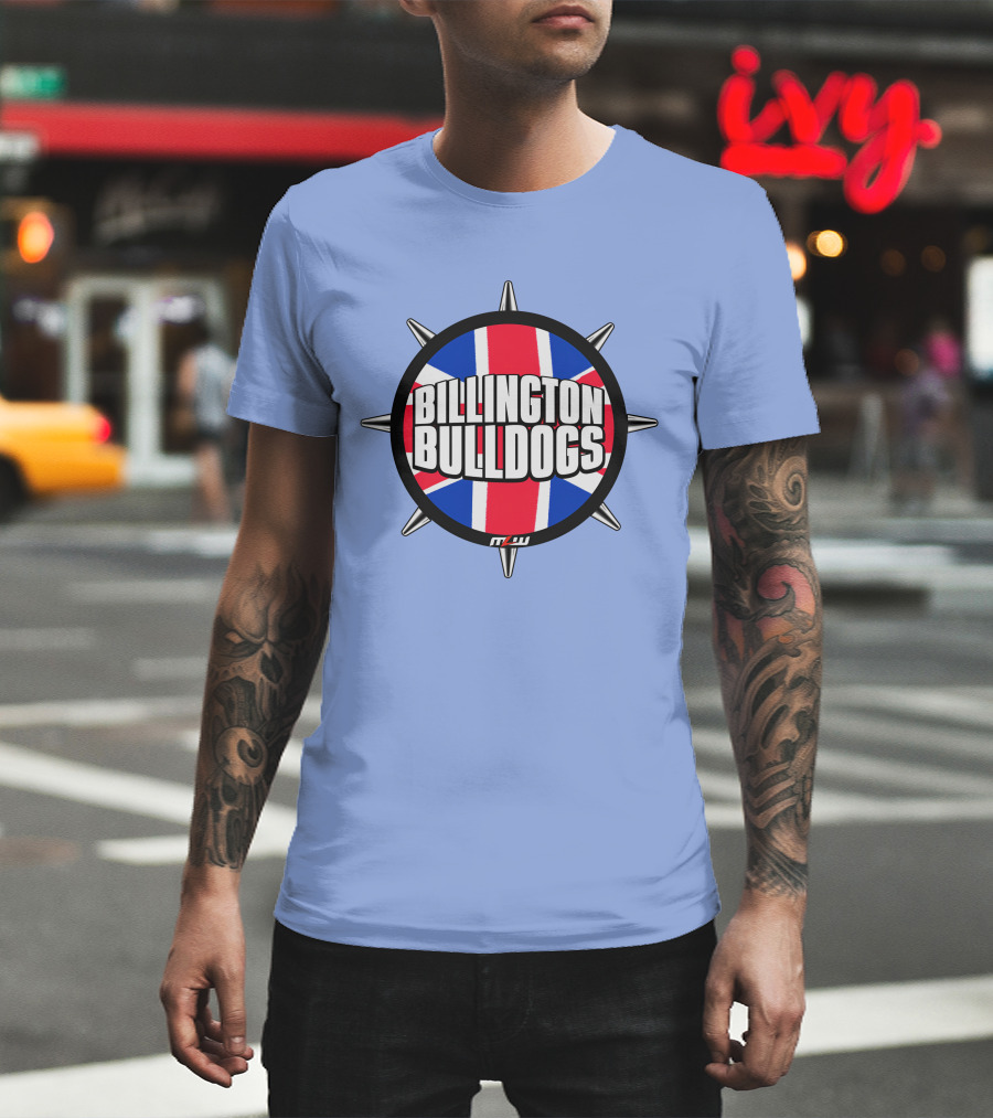 Billington Bulldogs Union Jack Spiked Emblem T-Shirt