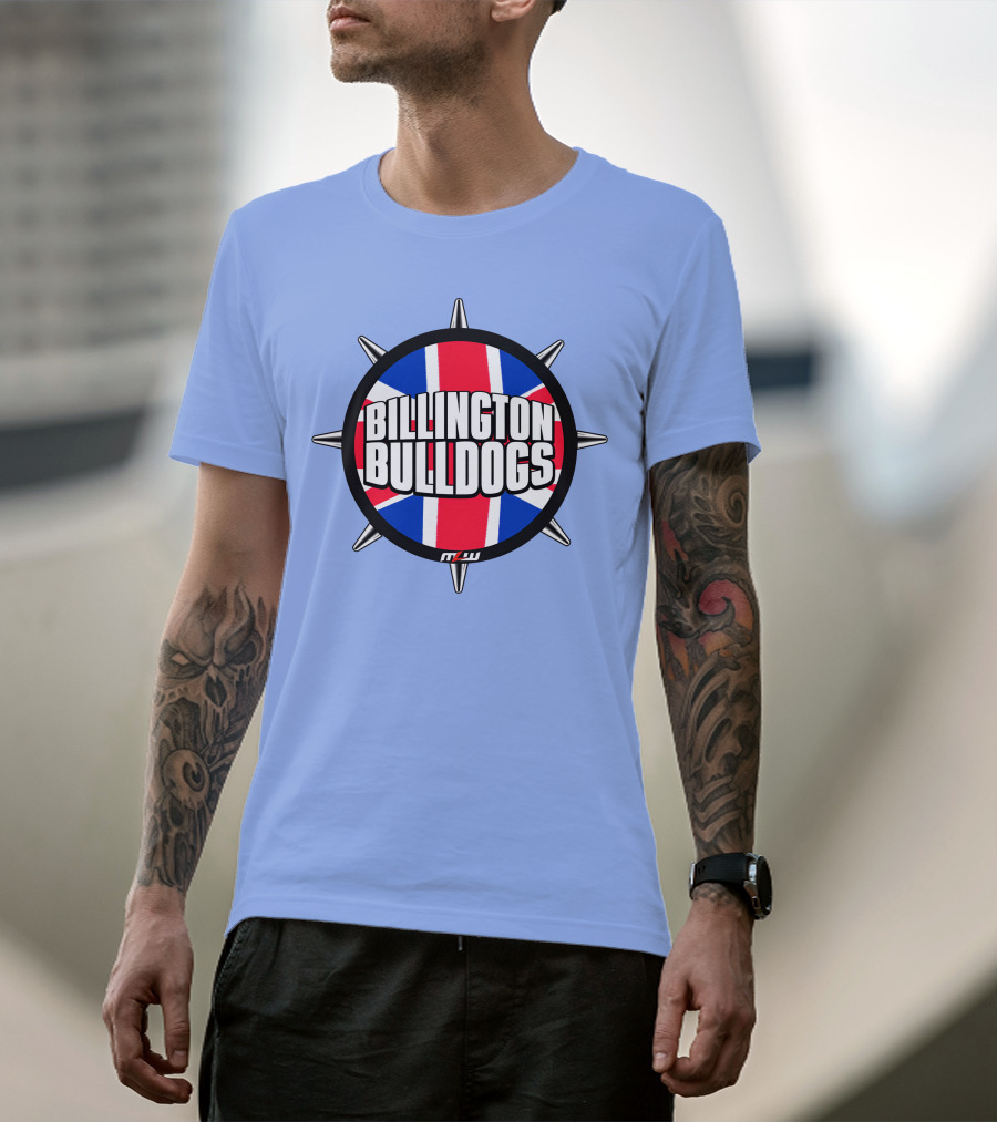 Billington Bulldogs Union Jack Spiked Emblem T-Shirt