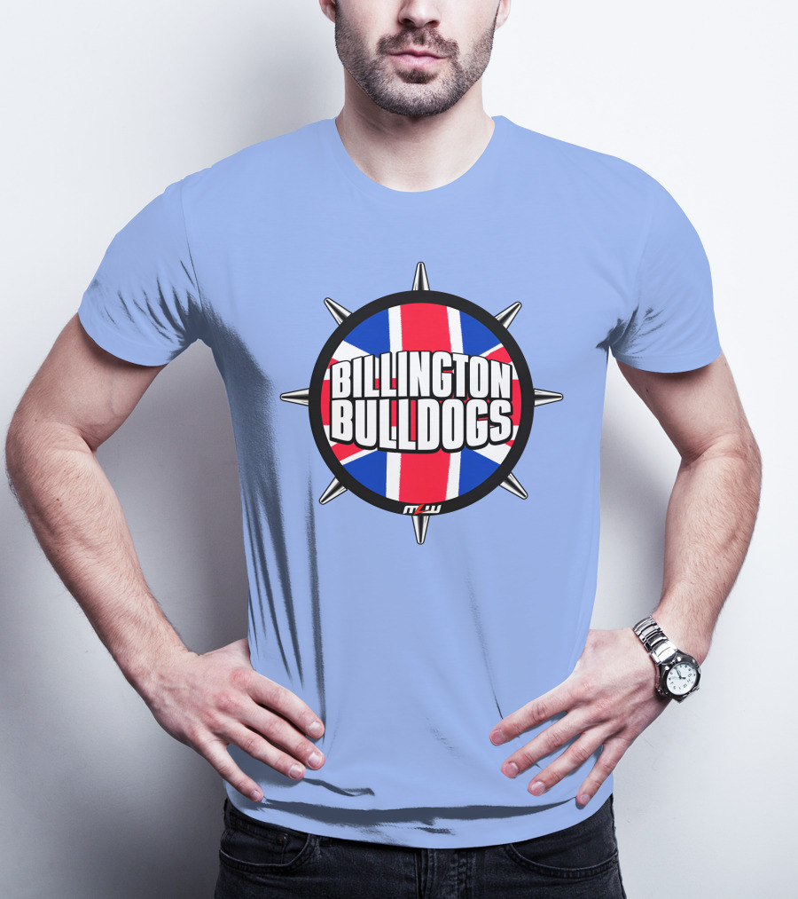 Billington Bulldogs Union Jack Spiked Emblem T-Shirt