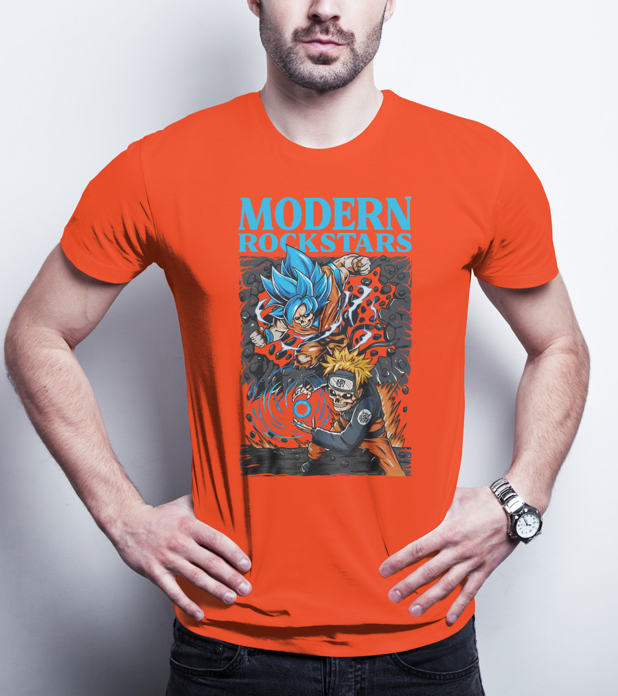MODERN ROCKSTARS Anime Rockstars T-Shirt
