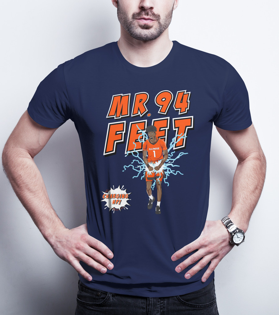 Illinois MR. 94 FEET Charging Up T-Shirt