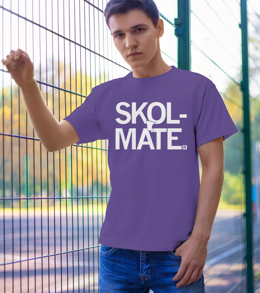 SKOL MATE Minnesota Vikings Fan T-Shirt