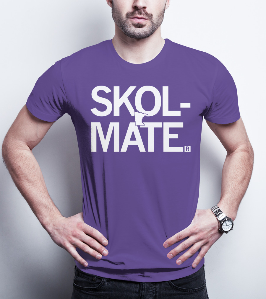 SKOL MATE Minnesota Vikings Fan T-Shirt