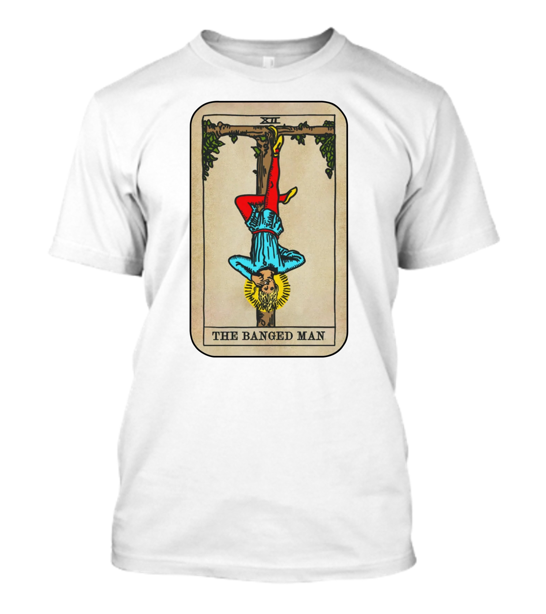 The Banged Man Tarot XII Hanged Style Concept T-Shirt