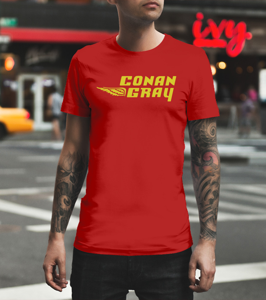 CONAN GRAY Conangray Merch Winged T-Shirt