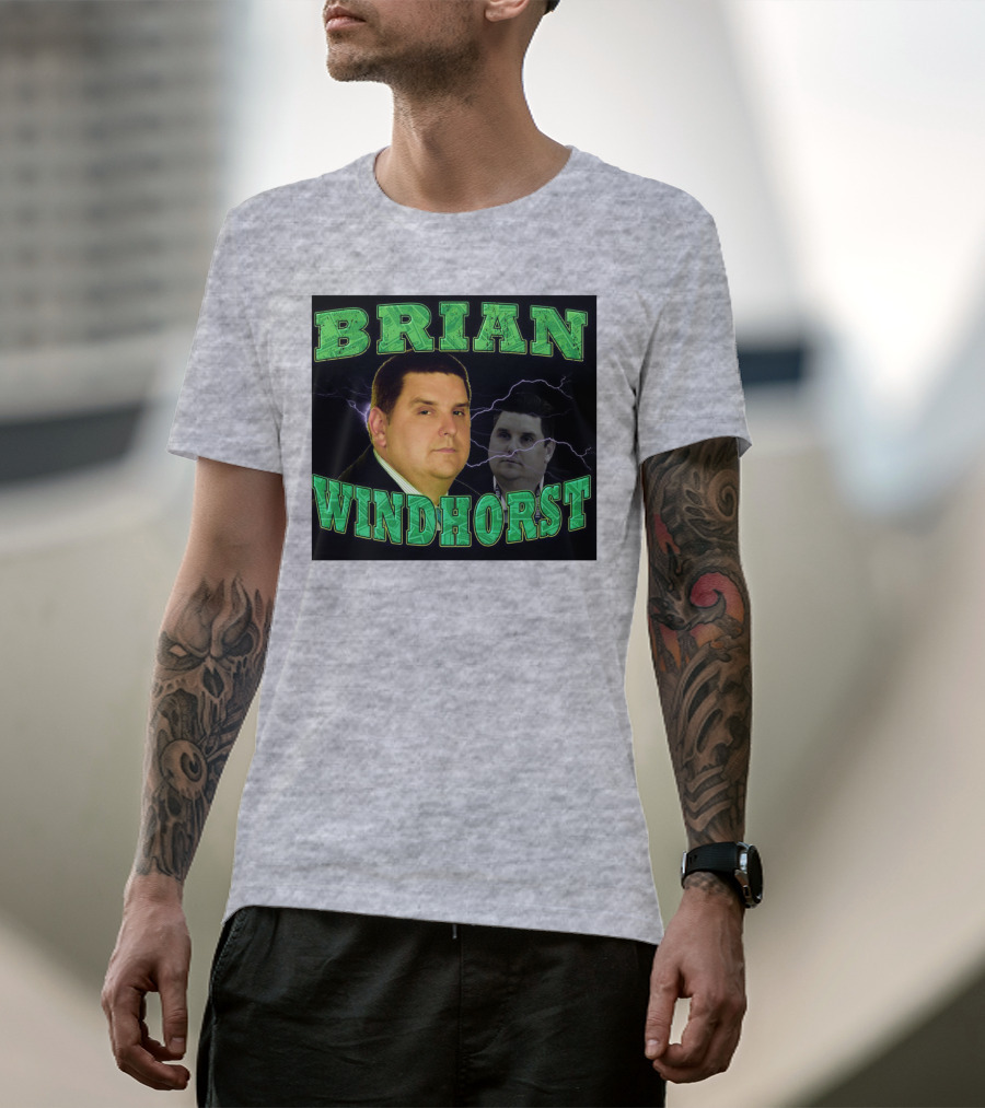 Debrajoruppp Brian Windhorst Lightning Faces T-Shirt