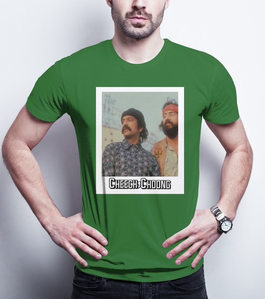 Cheech And Chong Retro Movie Duo Mikey Banker T-Shirt