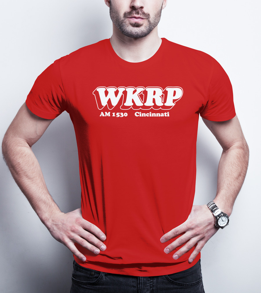 WKRP AM 1530 Cincinnati Super 70s Sports Radio T-Shirt