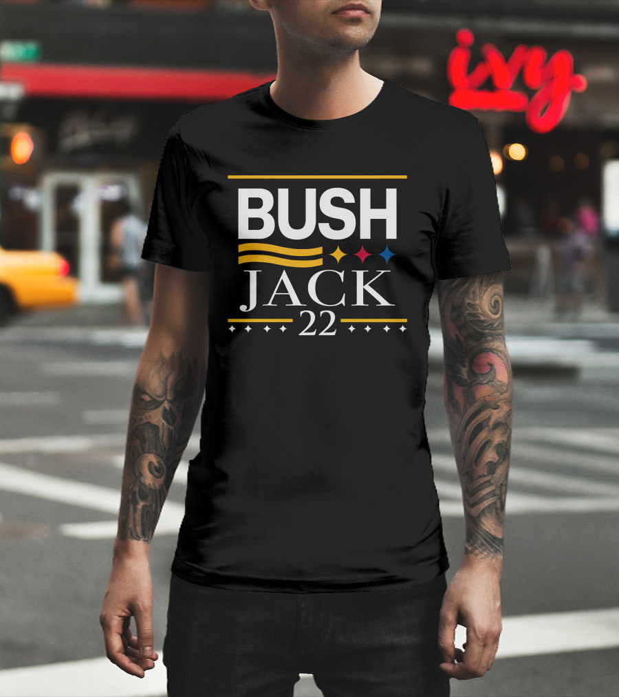 Bush Jack 22 Stars And Stripes Dc4lcustomtees T-Shirt
