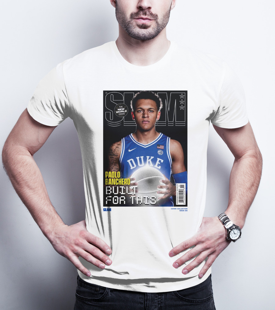 SLAM New World Issue Paolo Banchero Duke Built For This Issue 235 T-Shirt