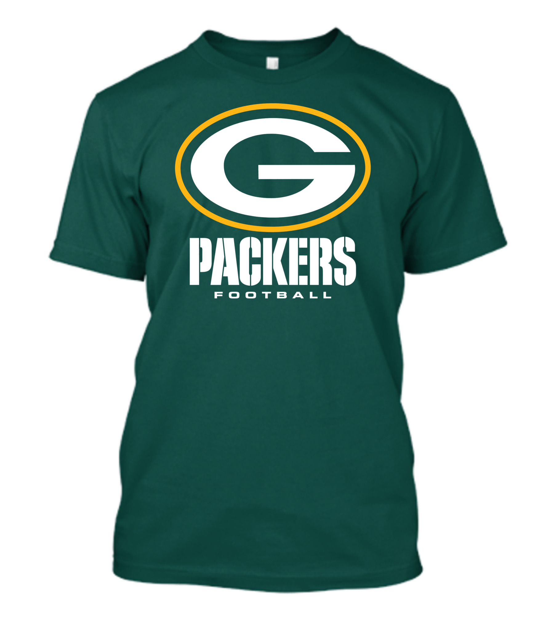 Green Bay Packers Football NFL Logo Packers Football T-Shirt