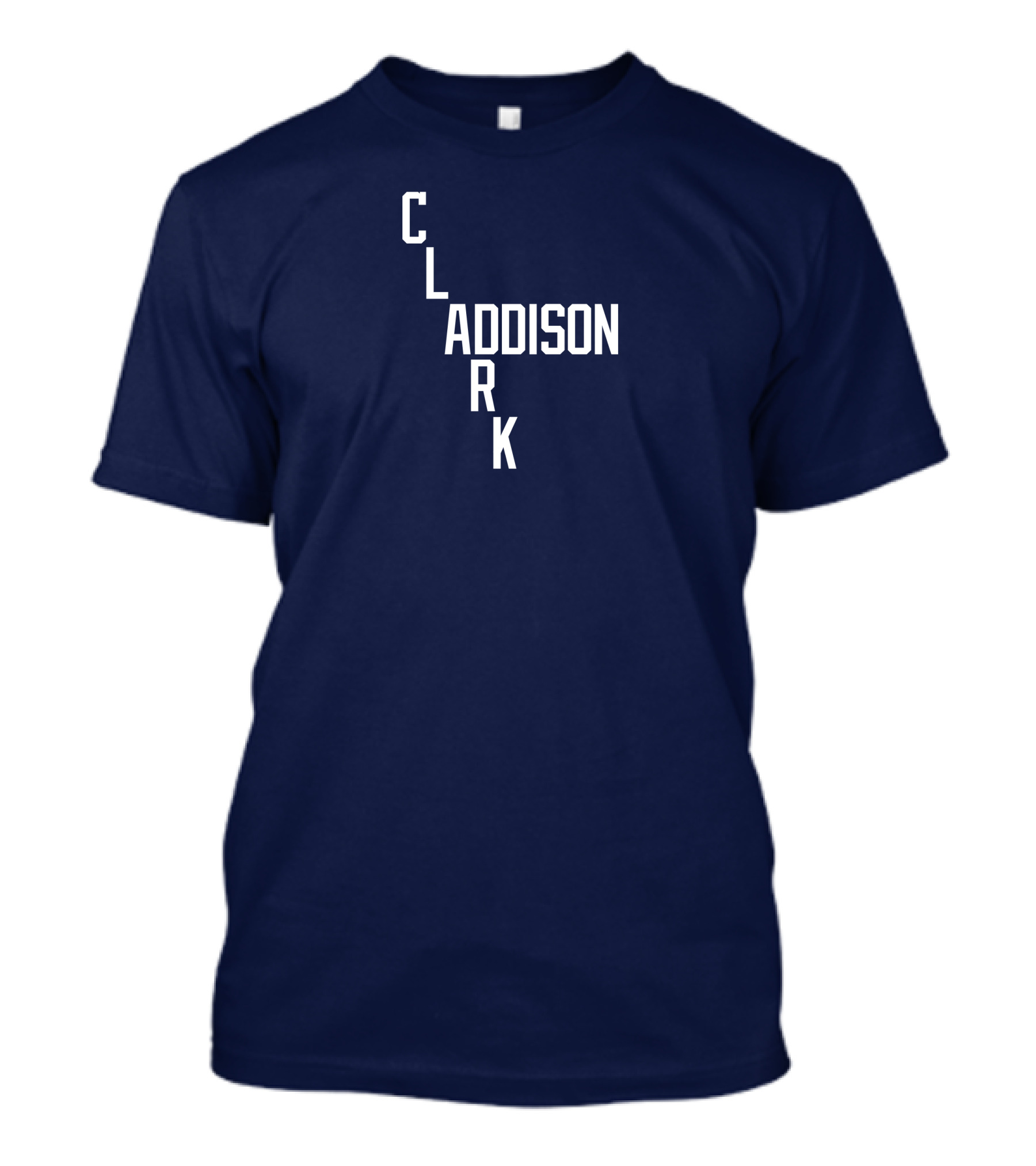 Clark Addison Obvious Store Intersection Typography T-Shirt