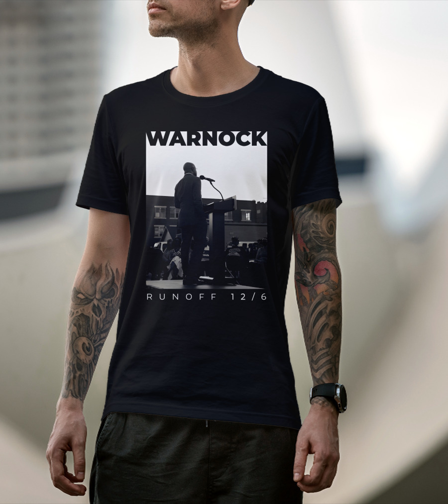 WARNOCK Runoff 12/6 T-Shirt