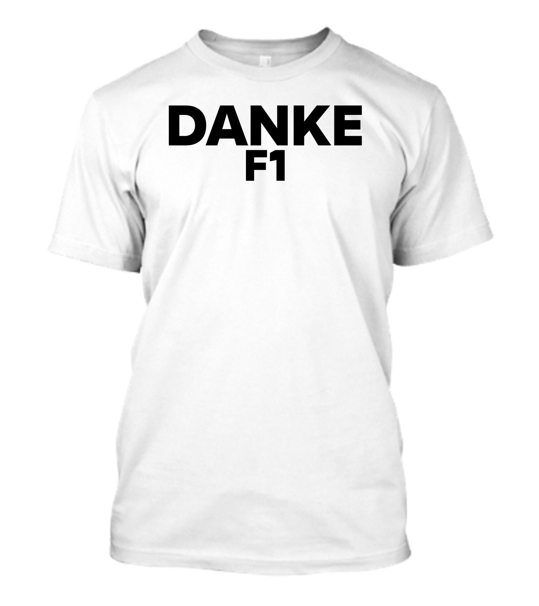 Sebastian Vettel Danke F1 Tribute T-Shirt