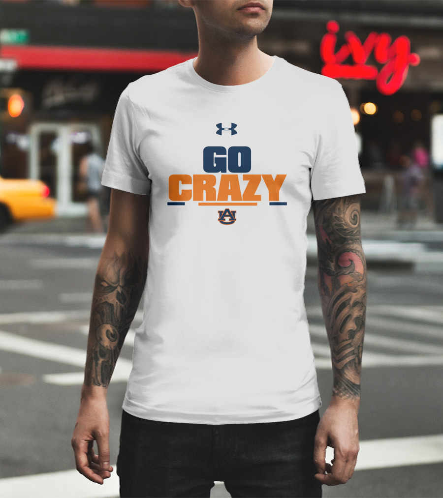 Auburn Go Crazy Under Armour T-Shirt