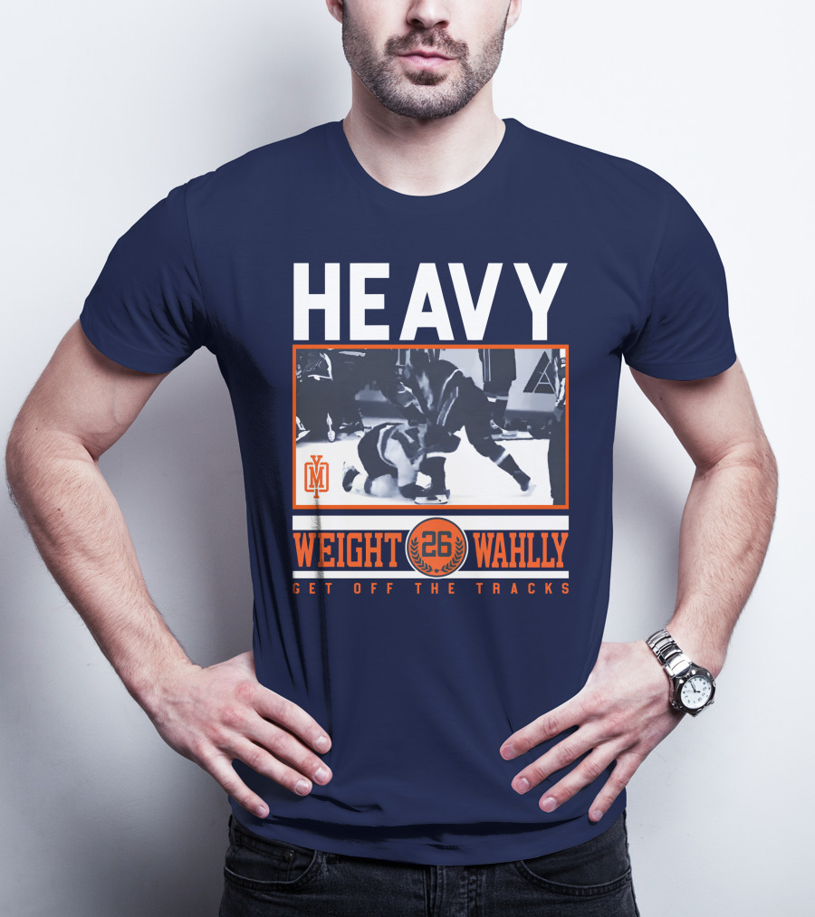 HEAVY WEIGHT WAHLLEY 26 GET OFF THE TRACKS T-Shirt