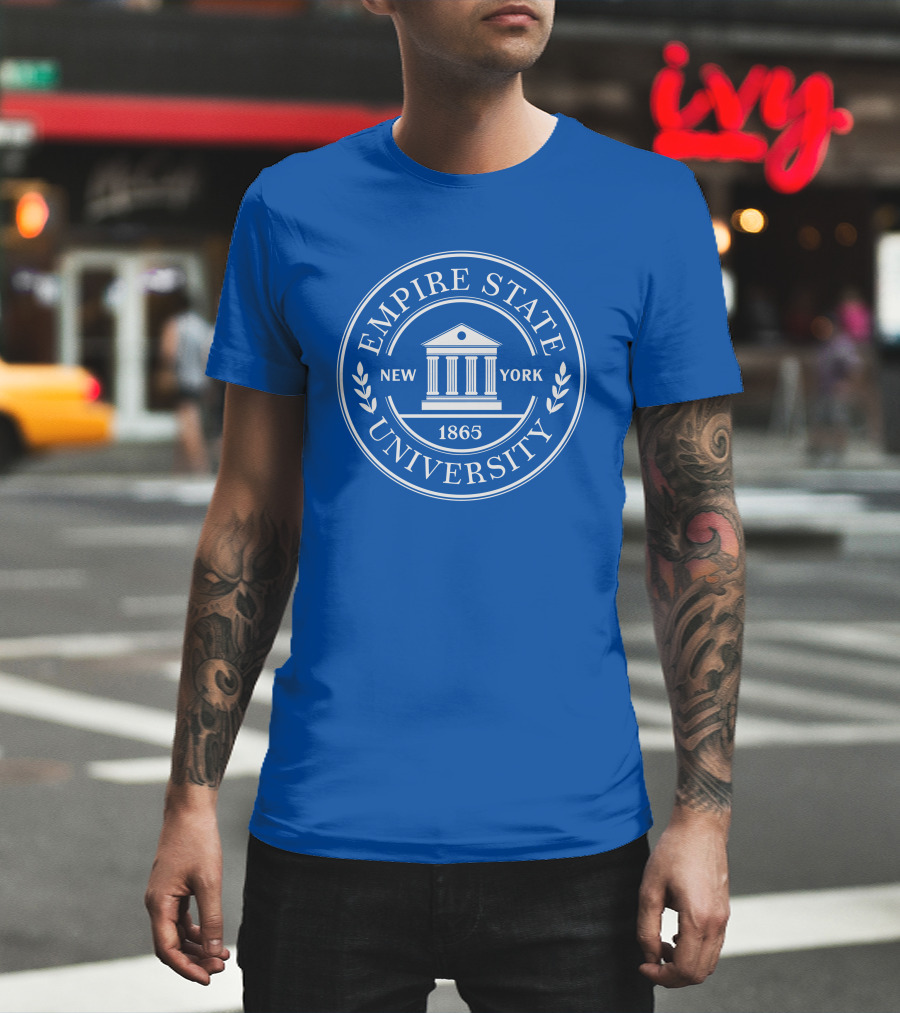 Empire State University New York 1865 Seal T-Shirt