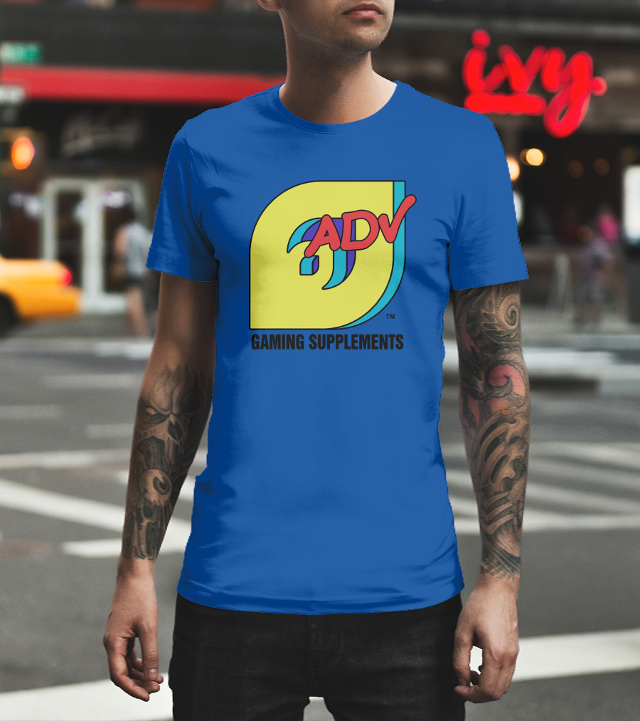 ADV Gaming Supplements Retro T-Shirt