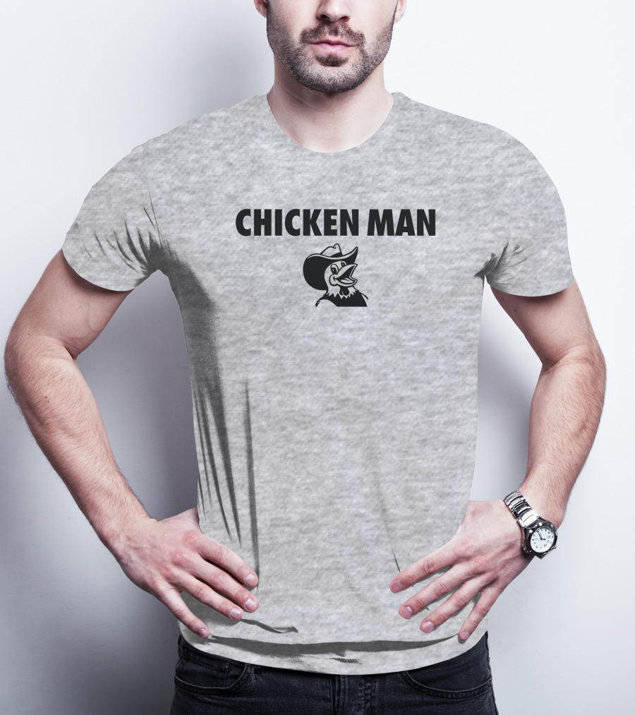 CHICKEN MAN Tydebo24 Cowboy Hat Rooster T-Shirt