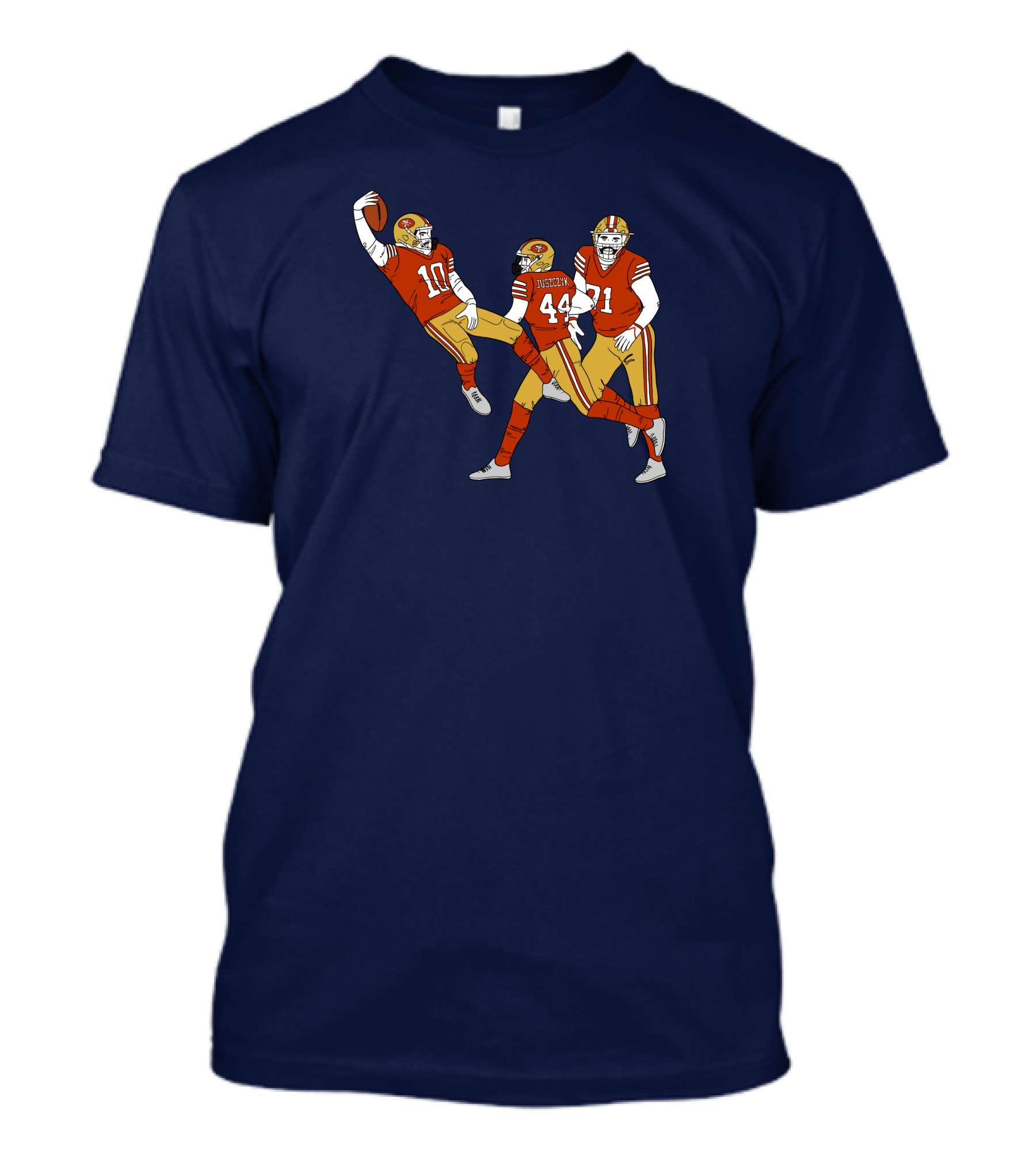 San Francisco Football Trio Marshawn Jimmy 49ers Team T-Shirt