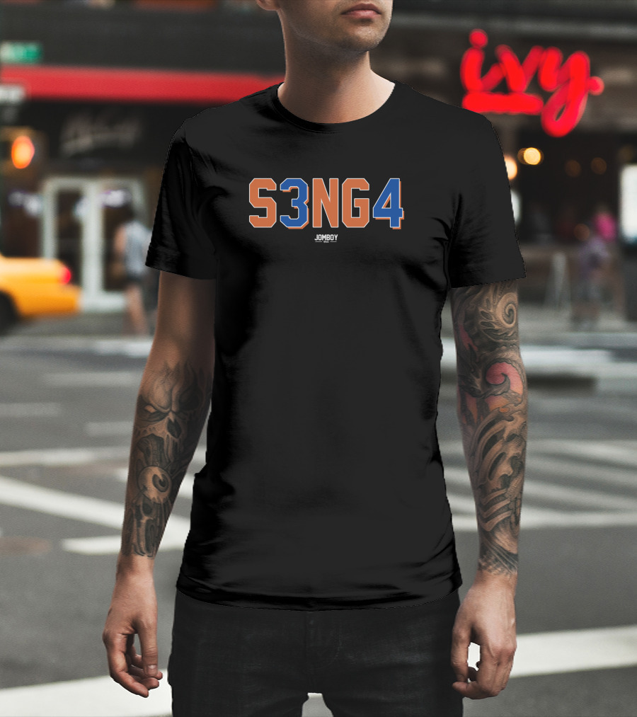 Jomboy Media S3NG4 New York Sports T-Shirt