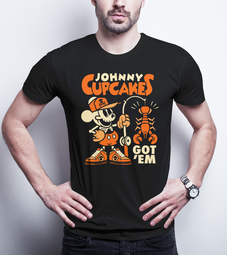 Johnny Cupcakes Crustacean Cupkicks Got 'Em T-Shirt