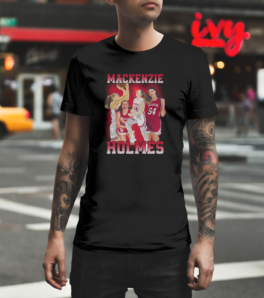 Mackenzie Holmes Indiana Basketball 54 Sports Merchandise T-Shirt