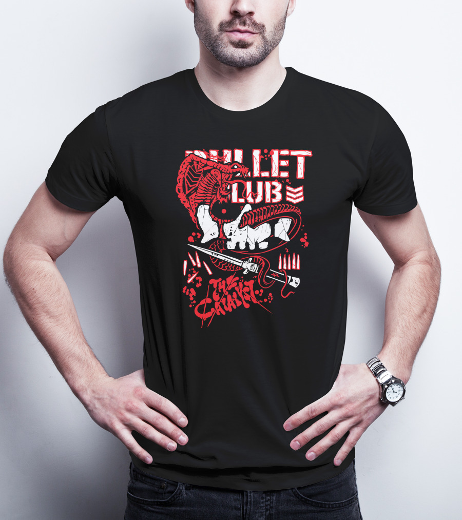 Bullet Club Jay White The Catalyst Cobra T-Shirt