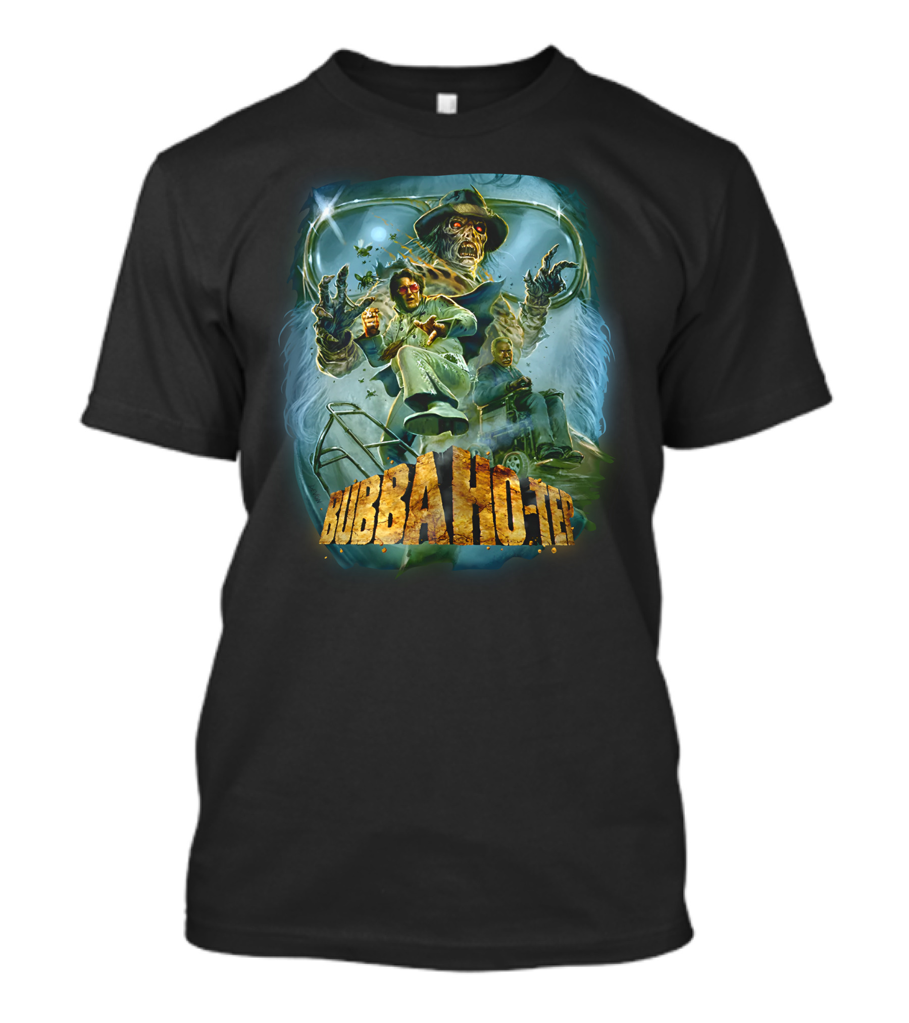 Bubba Ho-Tep Cavity Colors Undead Adventure Scene T-Shirt