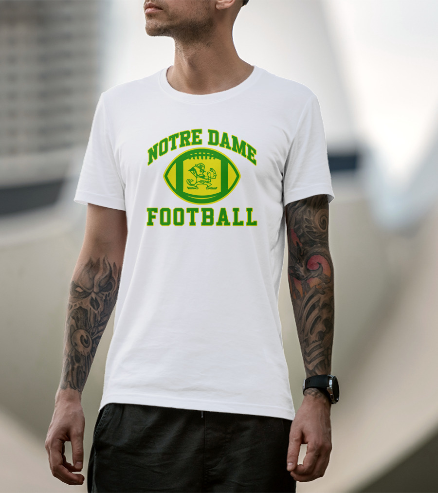 Notre Dame Football Coach Marcus Freeman Iconic Game Day Wear T-Shirt