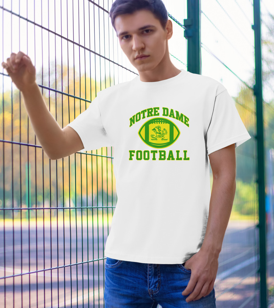Notre Dame Football Coach Marcus Freeman Iconic Game Day Wear T-Shirt