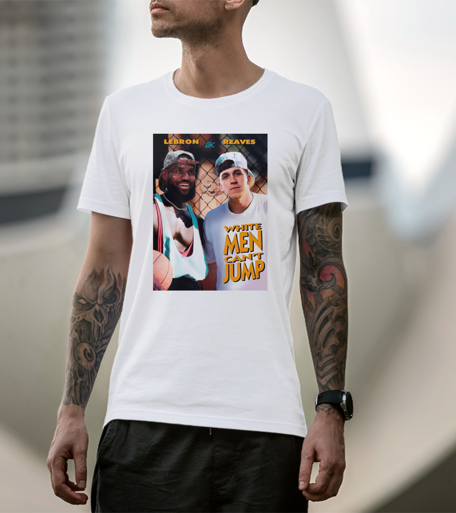 Lebron Reaves White Men Can't Jump Basketball Movie T-Shirt