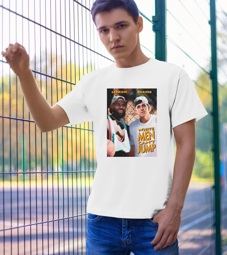 Lebron Reaves White Men Can't Jump Basketball Movie T-Shirt