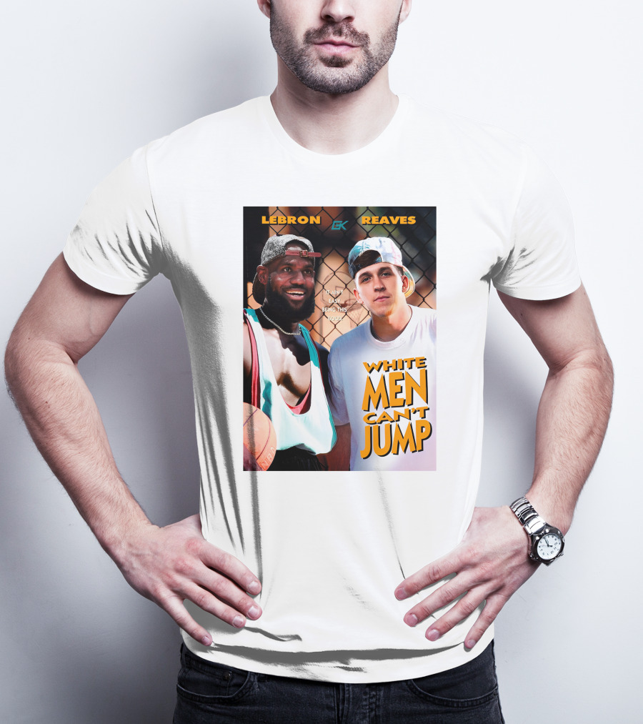 Lebron Reaves White Men Can't Jump Basketball Movie T-Shirt