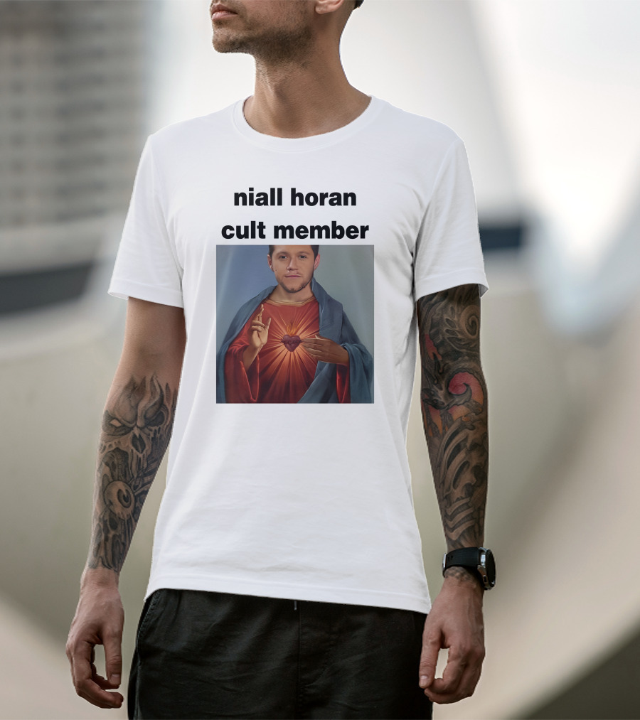 Niall Horan Cult Member Religious Icon T-Shirt