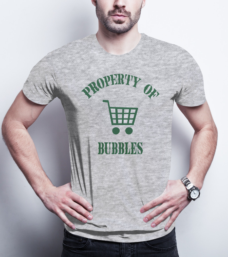 Property Of Bubbles Ziggy Sobotka Shopping Cart T-Shirt