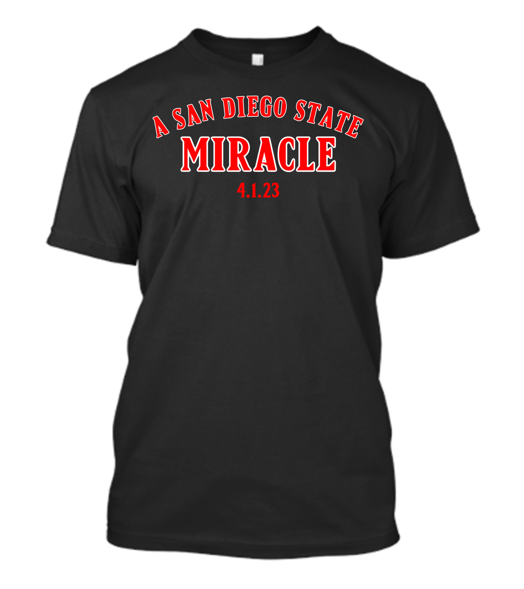 Ben And Woods Merch A San Diego State Miracle 4.1.23 T-Shirt