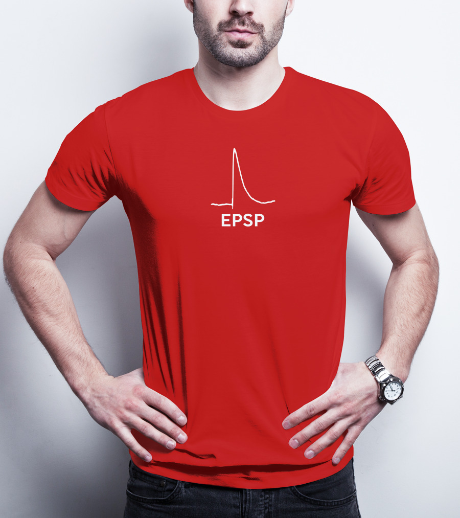 EPSP Neural Signal Graph T-Shirt