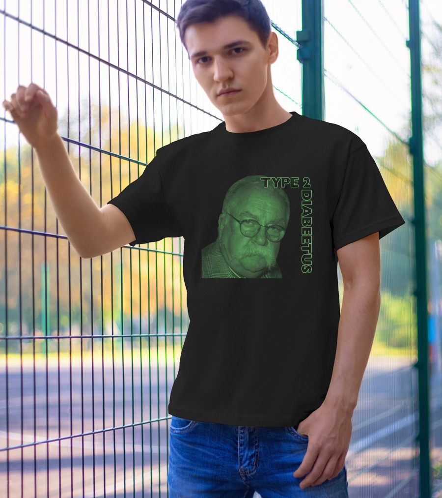TYPE 2 DIABEETUS Green T-Shirt