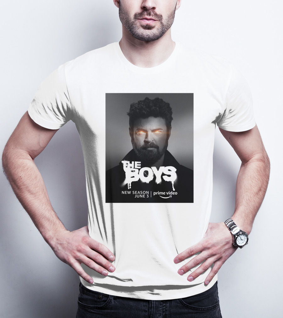 The Boys New Season June 3 Prime Video Superhero Dark T-Shirt