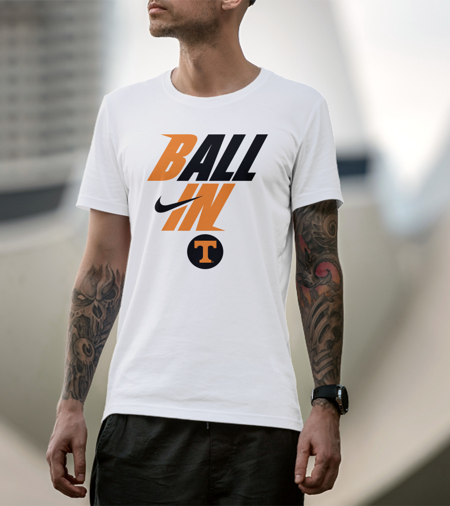Tennessee Volunteers Ball In T T-Shirt