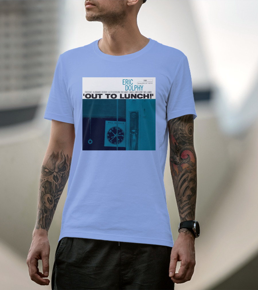 Out To Lunch Eric Dolphy Blue Note Records Cover Art Freddie Hubbard Bobby Hutcherson Richard Davis Anthony Williams T-Shirt
