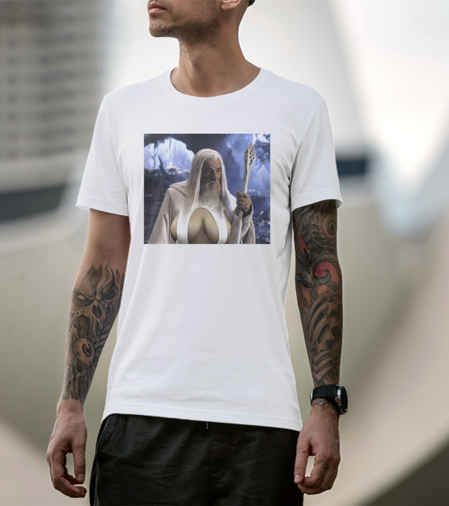 Raw Paw Merch Gandalf's Big Naturals Wizard T-Shirt