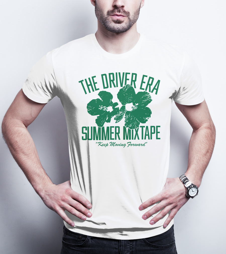 The Driver Era Summer Mixtape Keep Moving Forward Hibiscus T-Shirt