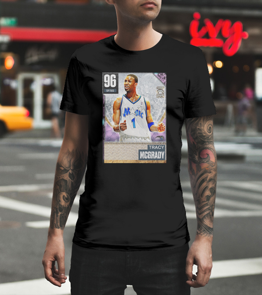 96 Tracy McGrady Magic SF/SG Ice T-Shirt