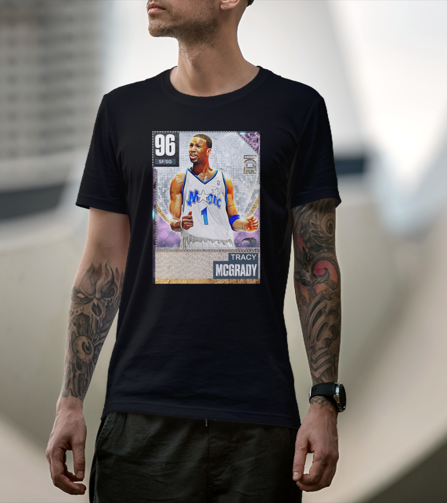 96 Tracy McGrady Magic SF/SG Ice T-Shirt