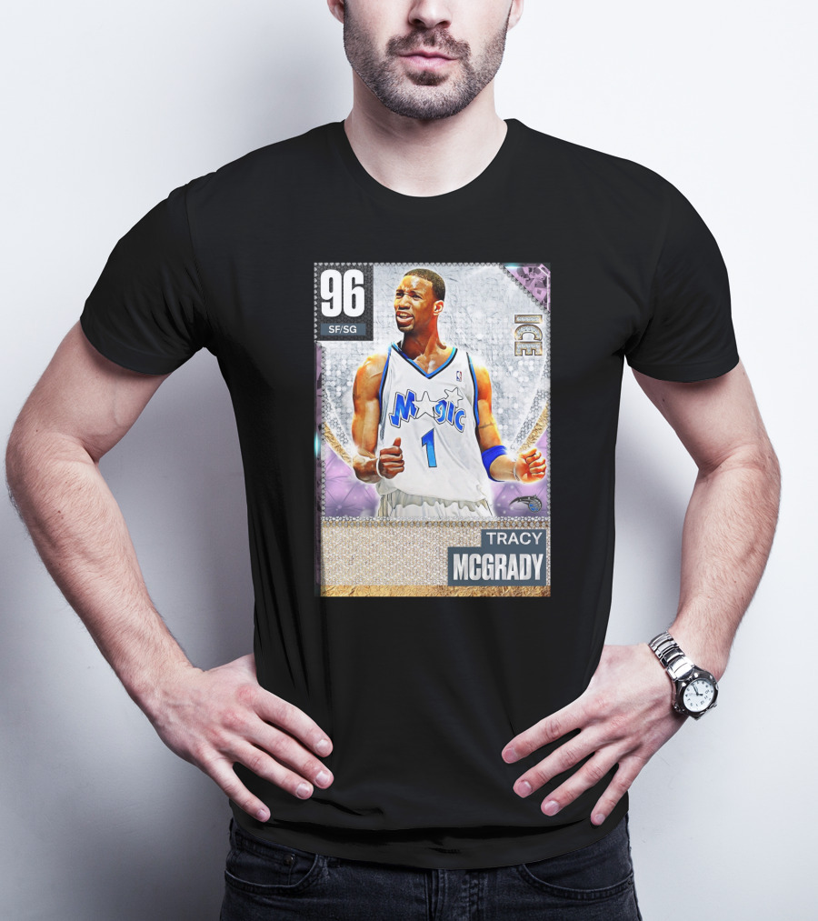 96 Tracy McGrady Magic SF/SG Ice T-Shirt