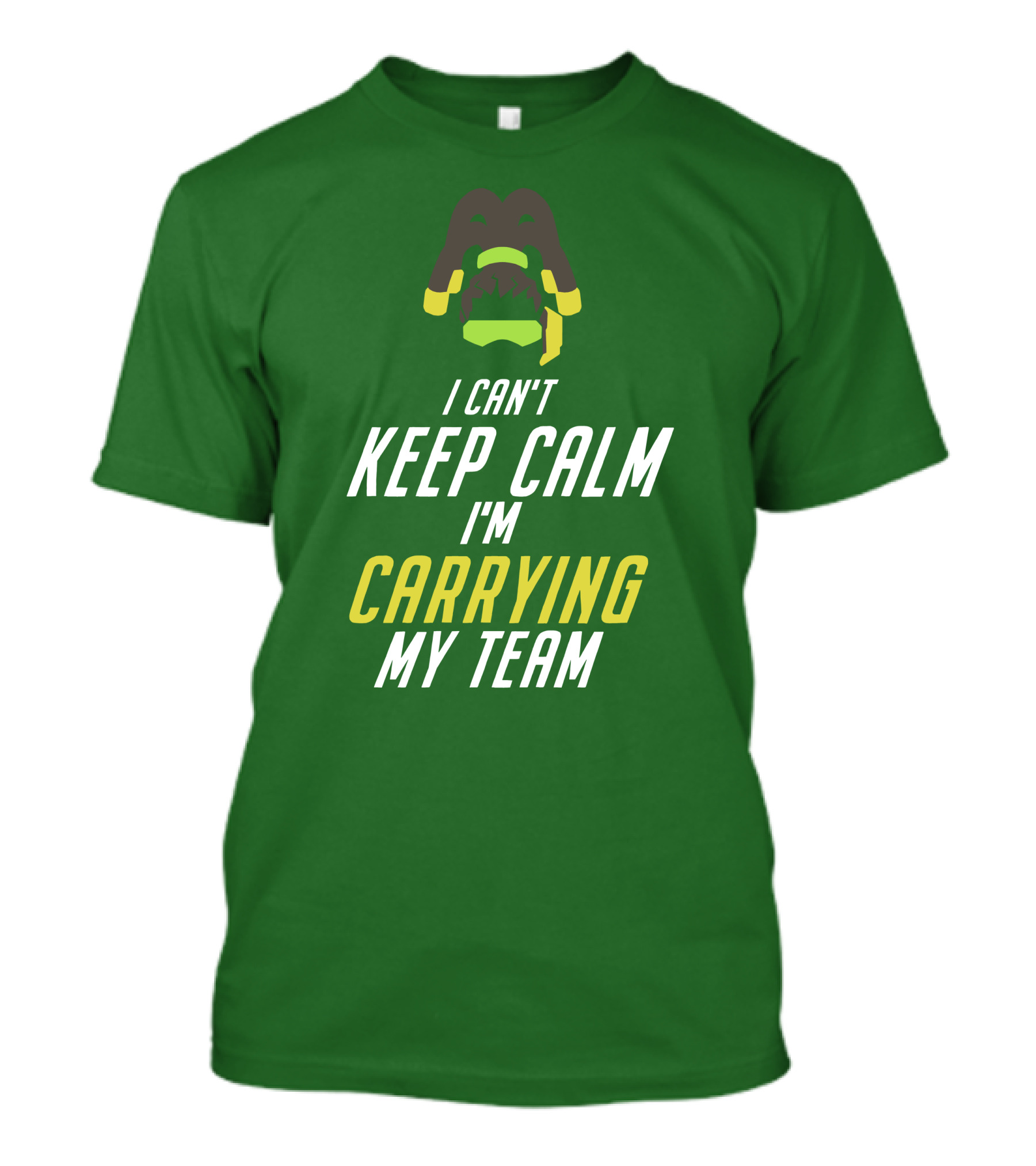 I Can't Keep Calm I'm Carrying My Team Gaming Themed T-Shirt