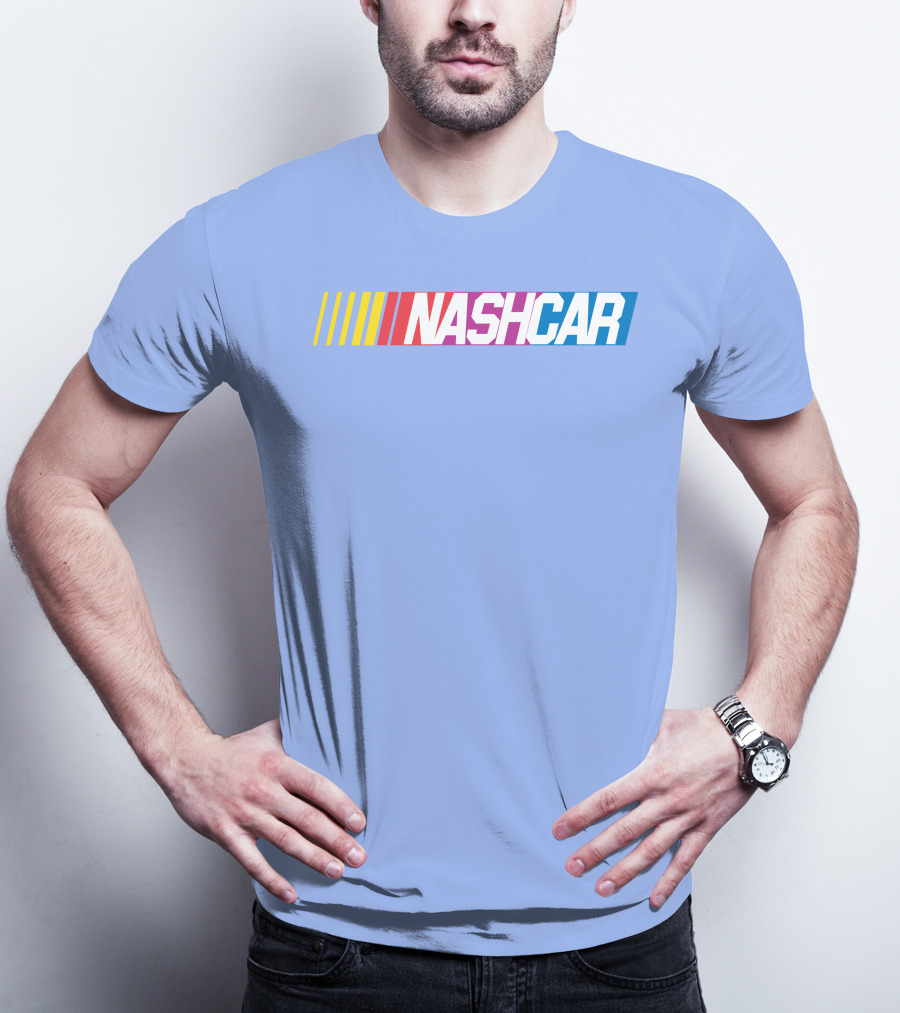 Wobovan Mitchell Nashcar Racing Strip T-Shirt